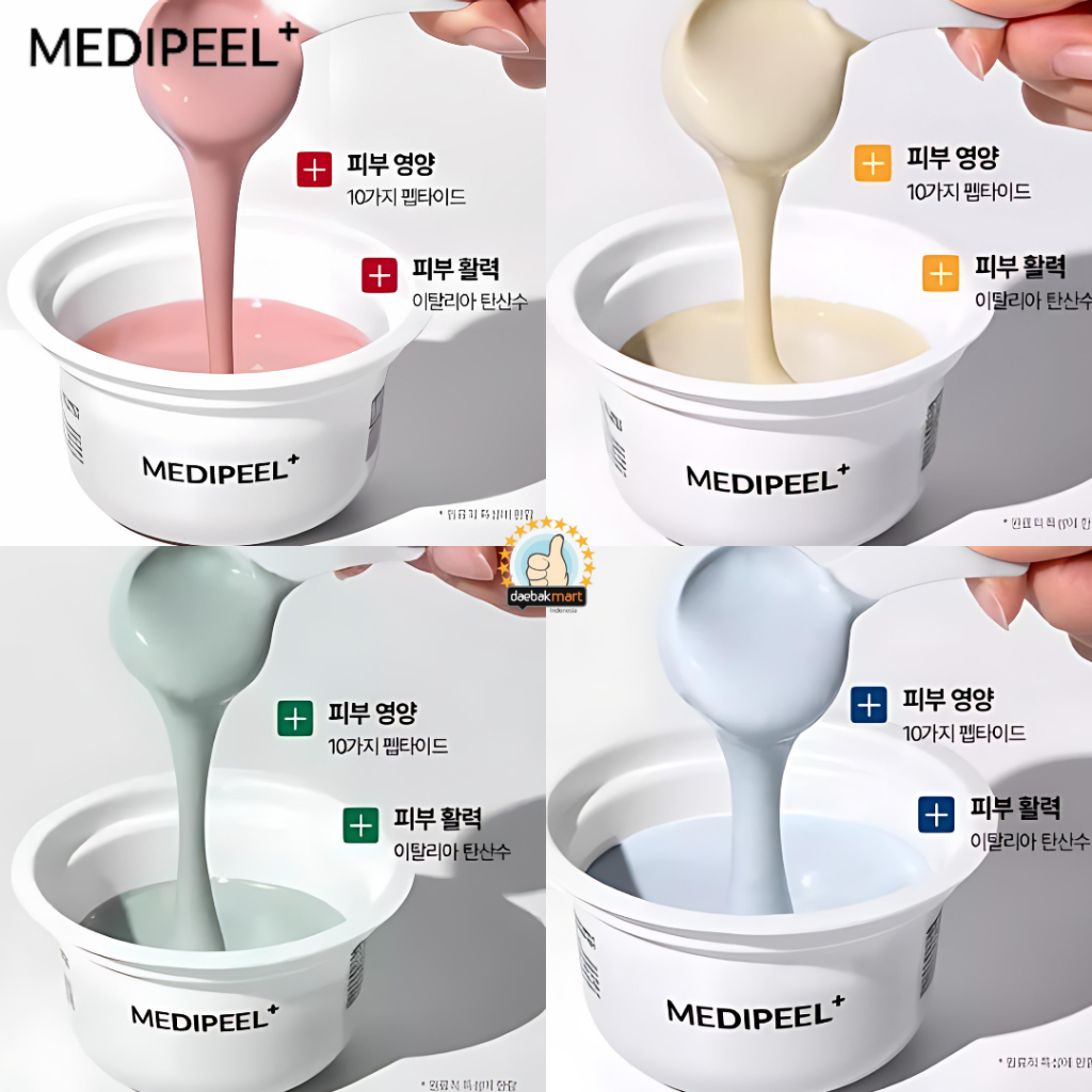 Jual Medipeel Vegan Modeling Cup Pack 4 Mask Variant 28g | Shopee Indonesia