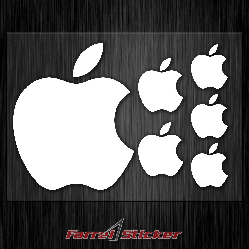 Jual STIKER APPLE STICKER APPLE SET IPHONE MACBOOK | Shopee Indonesia
