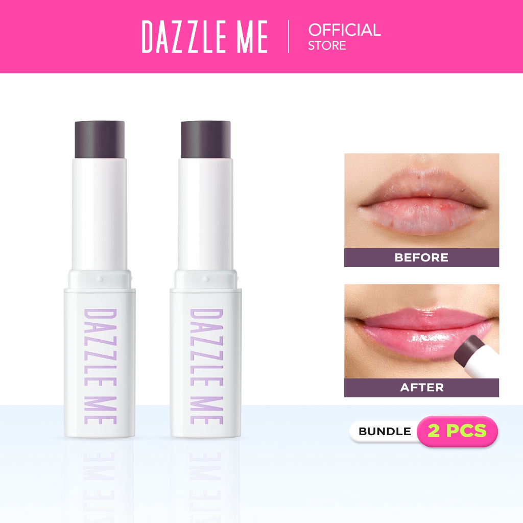 Jual [DAPAT 2 PCS] DAZZLE ME Fruit Justice Lip Balm Moisturizing ...