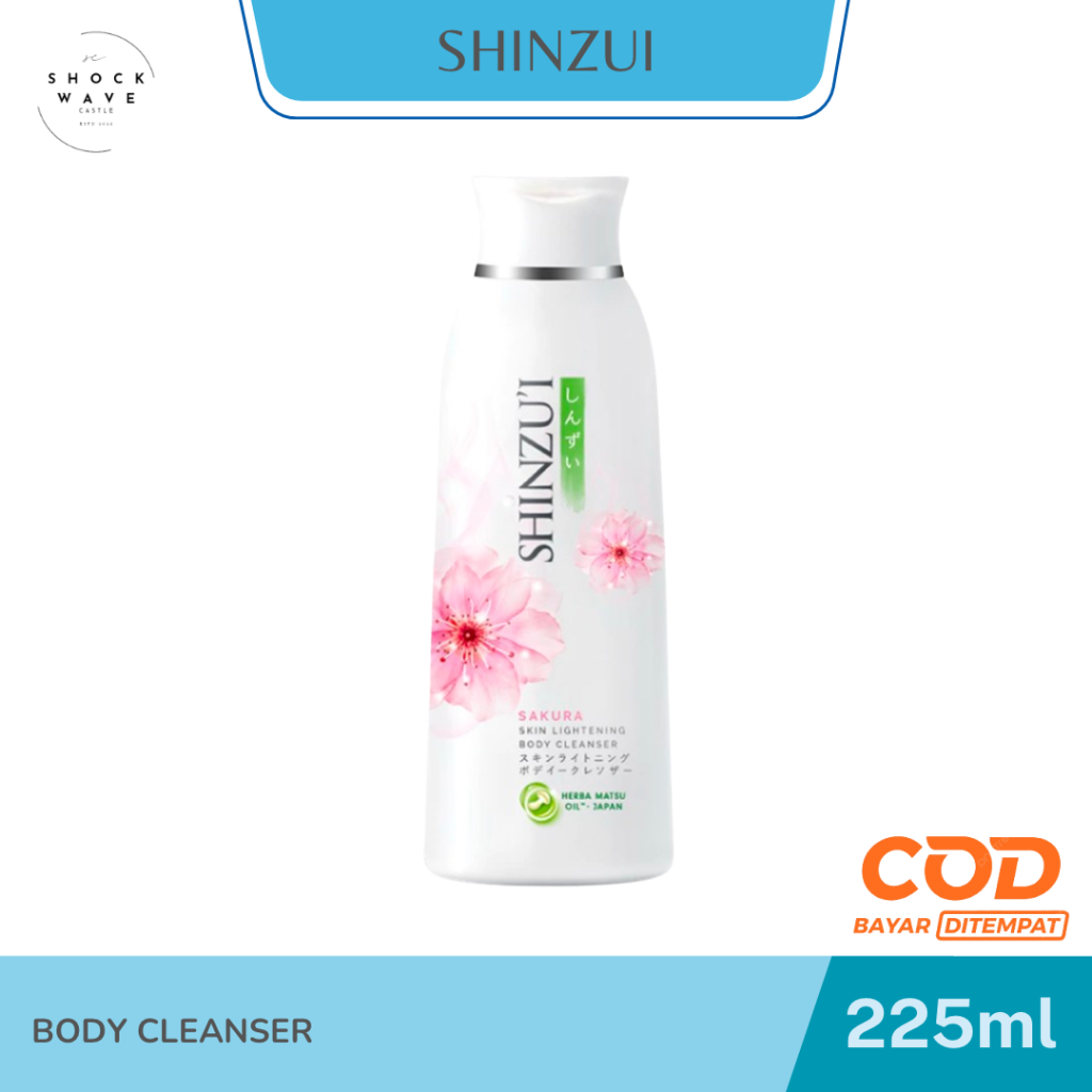 Jual Shinzui Body Cleanser Kemasan Botol 225ml - Sabun Cair Shinzui ...