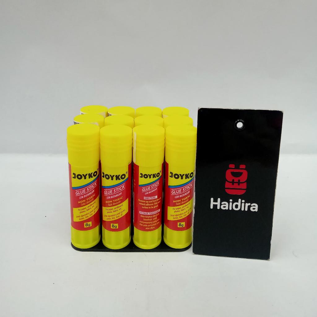 Jual Lem Kertas Glue Stick Joyko 8gr GS 09 Perekat Kuat Joyco Lem Stik ...