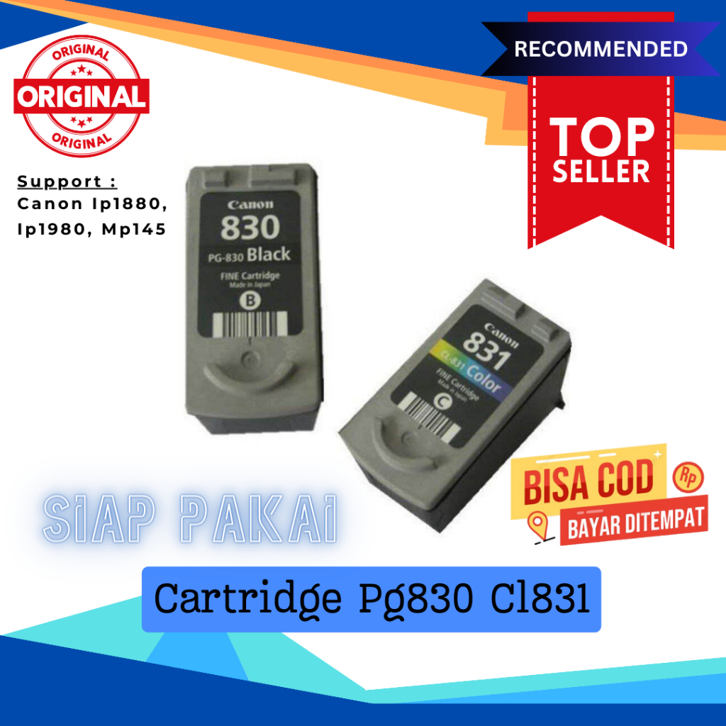 Jual Cartridge Canon 830-831 refil siap pakai | Shopee Indonesia