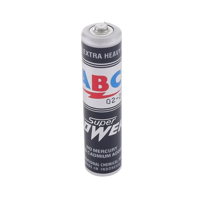Jual BATERAI ABC SUPER POWER AAA/3A 1.5V isi 1 pcs | Shopee Indonesia