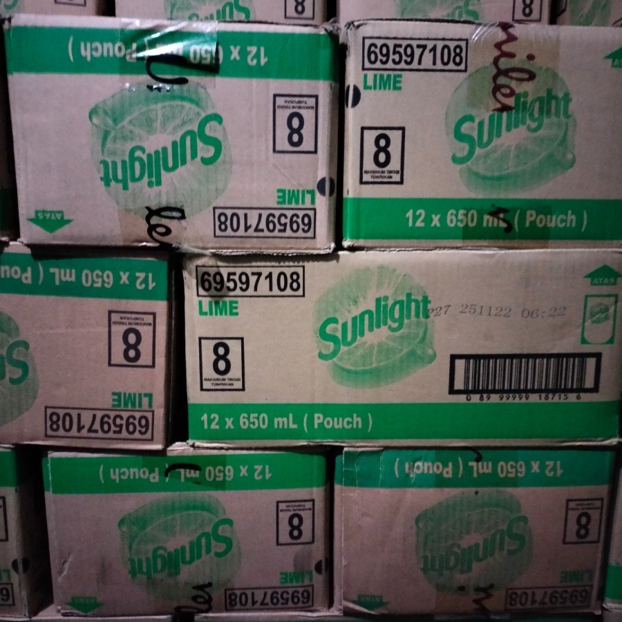 Jual SUNLIGHT 660/650 ml 1 DUS (isi 12 pcs) | Shopee Indonesia