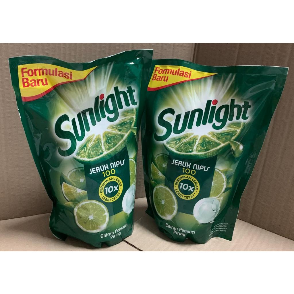 Jual SUNLIGHT Sabun Cuci Piring Jeruk Nipis Refill 1500ml | Shopee Indonesia
