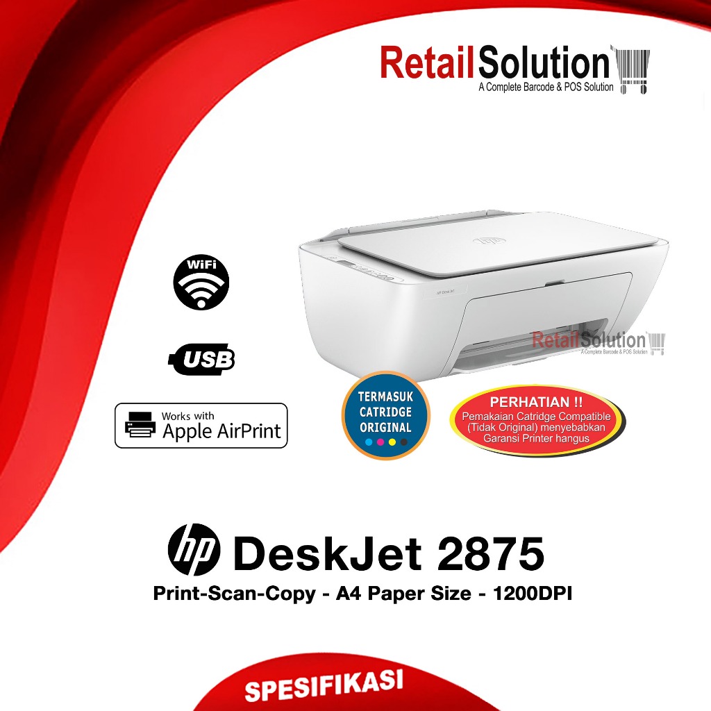 Jual Printer AIO Scan Copy A4 Warna Wireless - HP DeskJet Advantage ...