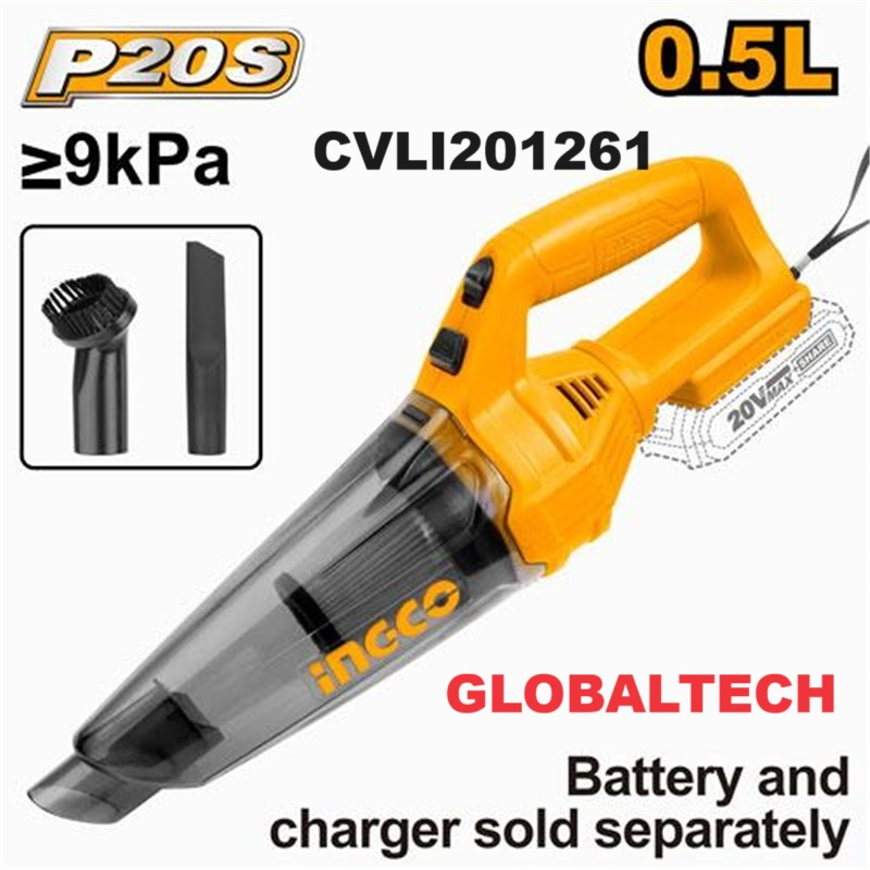 Jual INGCO CVLI201261 CORDLESS VACUUM CLEANER VACUM CLEANER 20V SEDOT ...