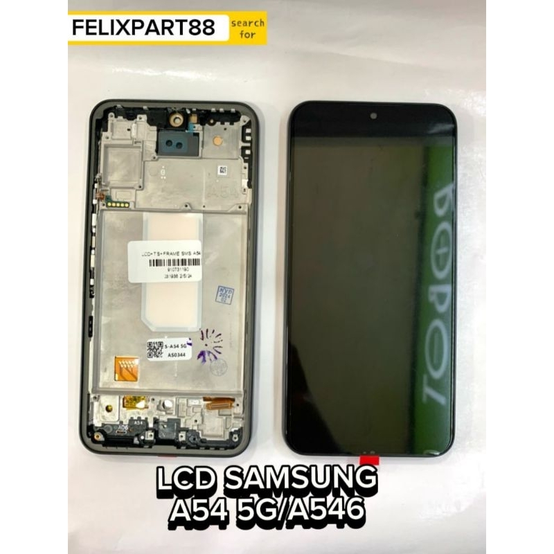 Jual LCD + TOUCHSCREEN SAMSUNG GALAXY A54 5G / A546 LCD + FRAME A54 5G ...