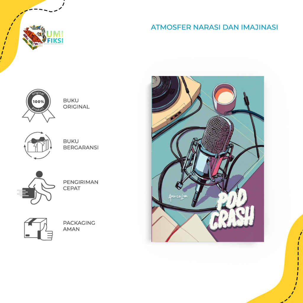 Jual Pre Order - Buku Novel Pod Crash - Annisa Lim - Coconut Books ...
