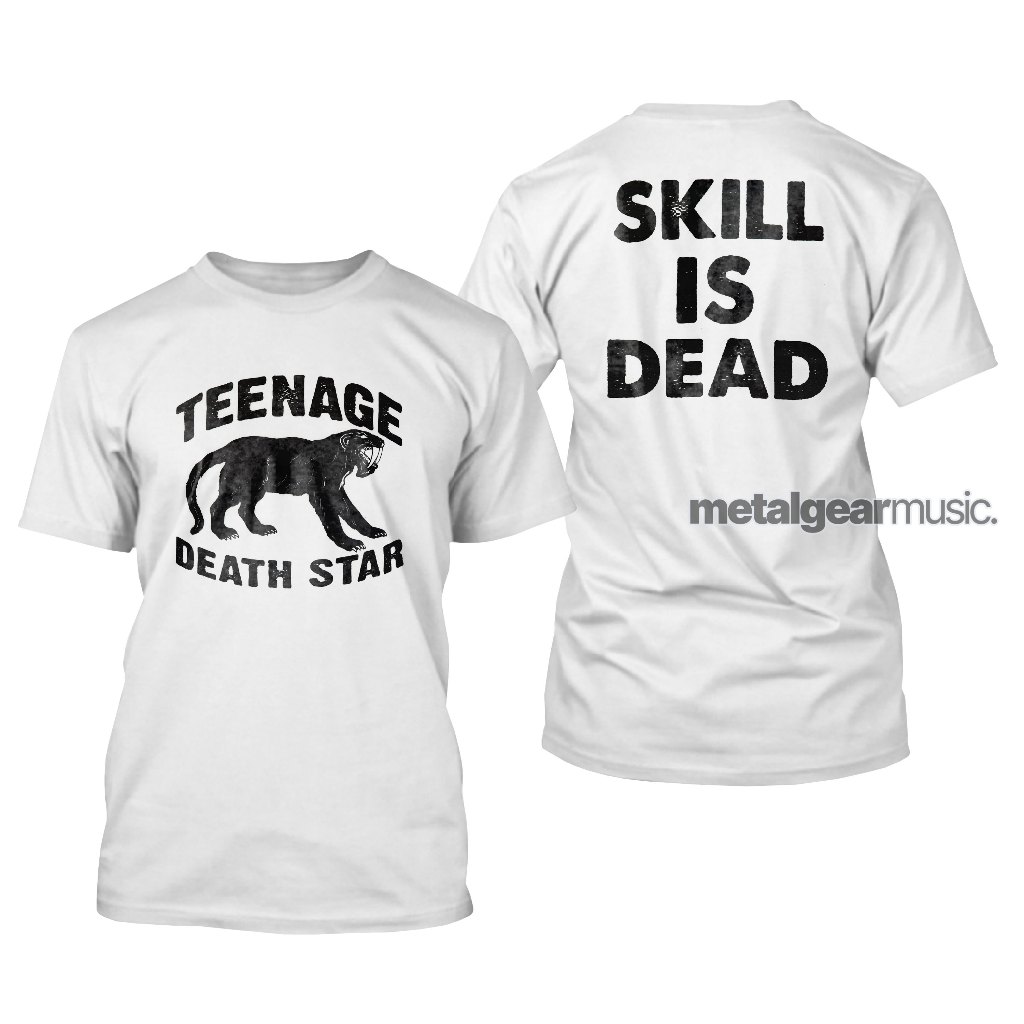 Jual Original Teenage Death Star - Skill Is Dead White Tshirt | Shopee ...