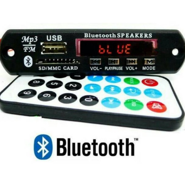 Jual MODUL MP3 BLUETOOTH MODUL BLUETOOTH MODUL MP3 BLUETOOTH FM RADIO ...