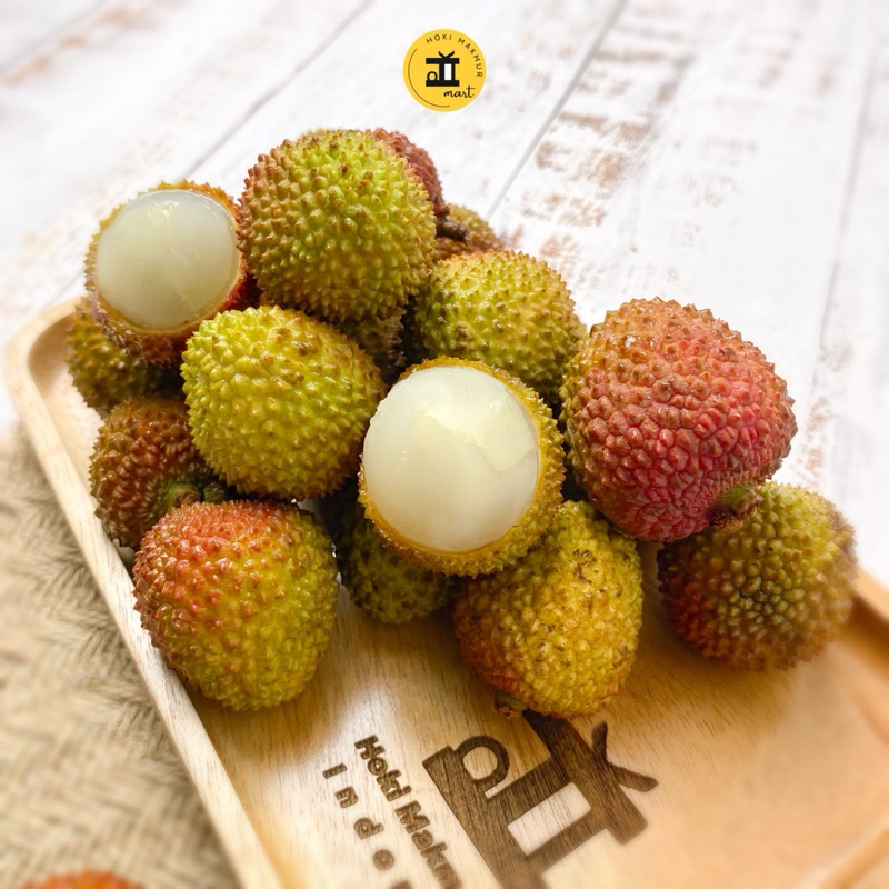 Jual BUAH LECI CINA SEGAR PREMIUM SUPER GRADE 1 KG A | CHINESE LYCHEE ...