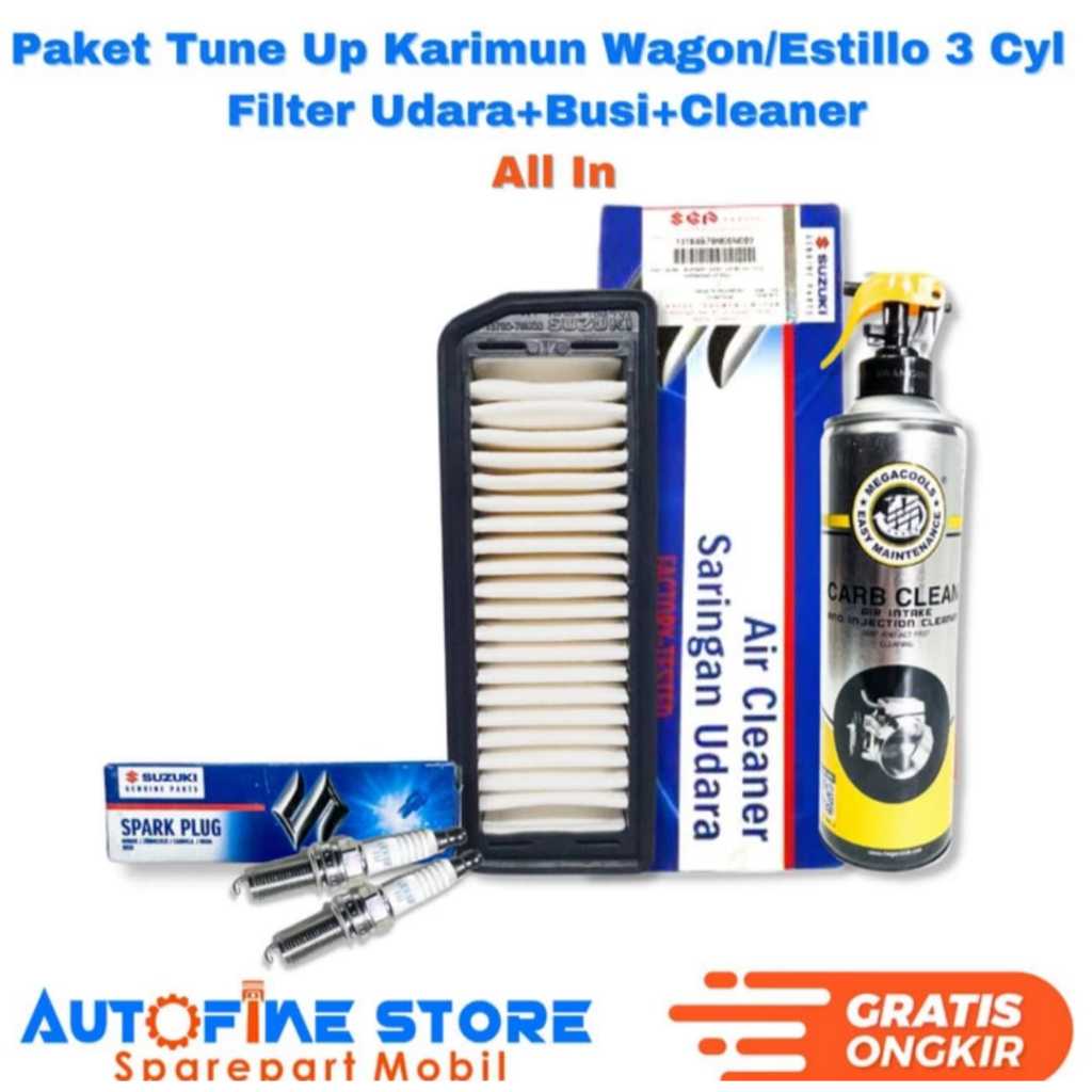 Jual Paket Tune Up Karimun Wagon / Karimun Estillo 3 Cyl Filter Udara ...