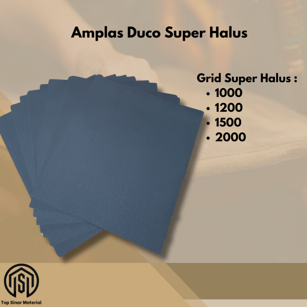Jual Amplas Duco Per Lembar / Amplas Gosok Anti Air Serbaguna Grit 1500 ...
