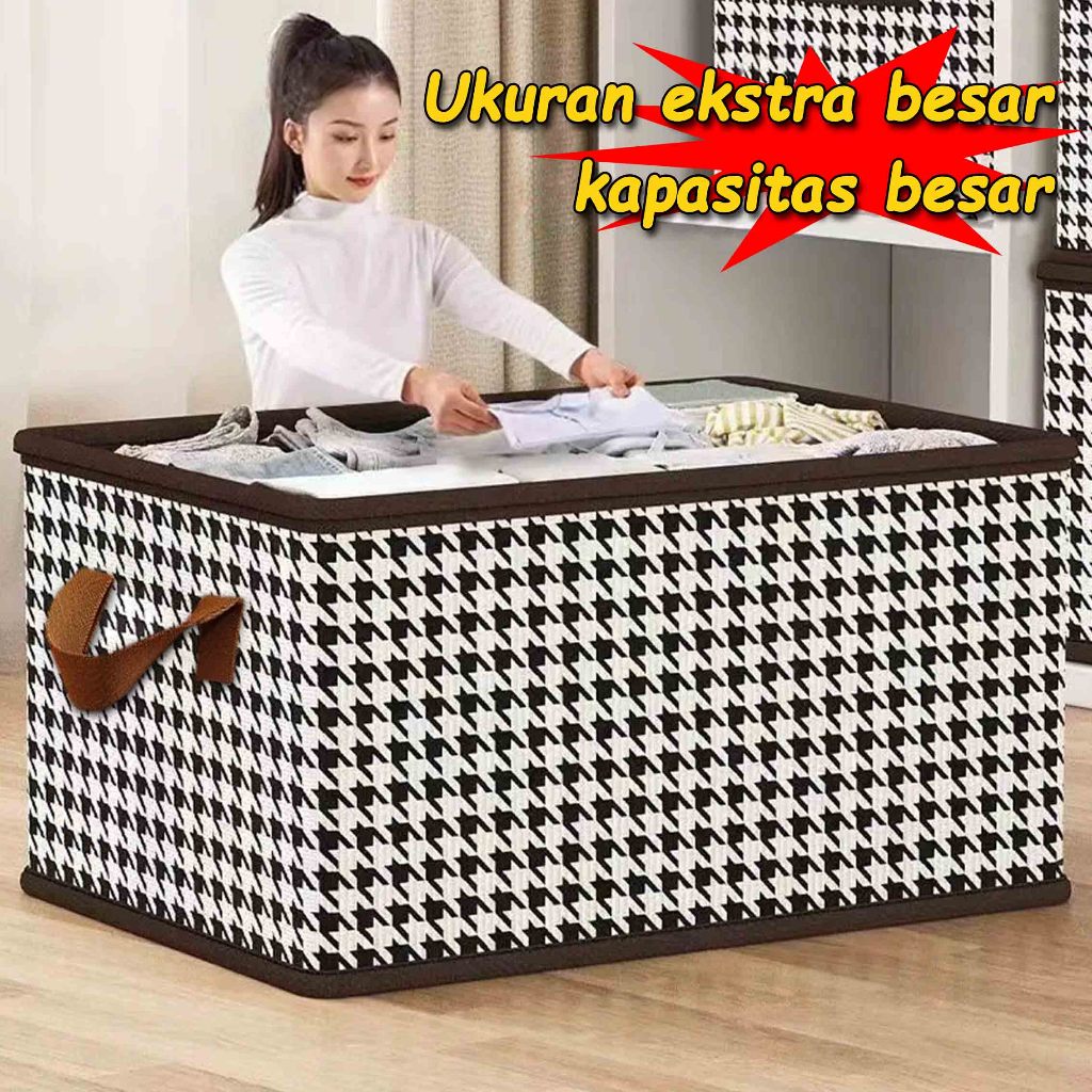 Jual box storage box kotak penyimpanan Penyimpanan Pakain box lipat ...