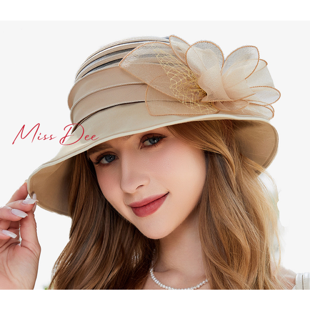 Jual Organza Bucket Hat Topi Pantai Breathable & Fashionable Ukuran ...