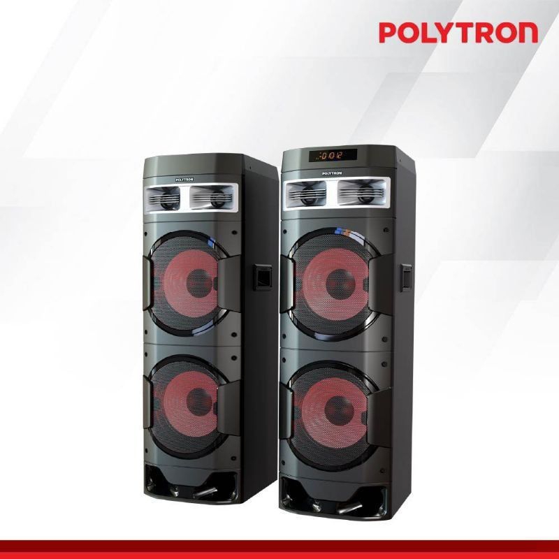 Jual POLYTRON Speaker Active Bluetooth Karokean 10 Inchi PAS-10DF22 ...