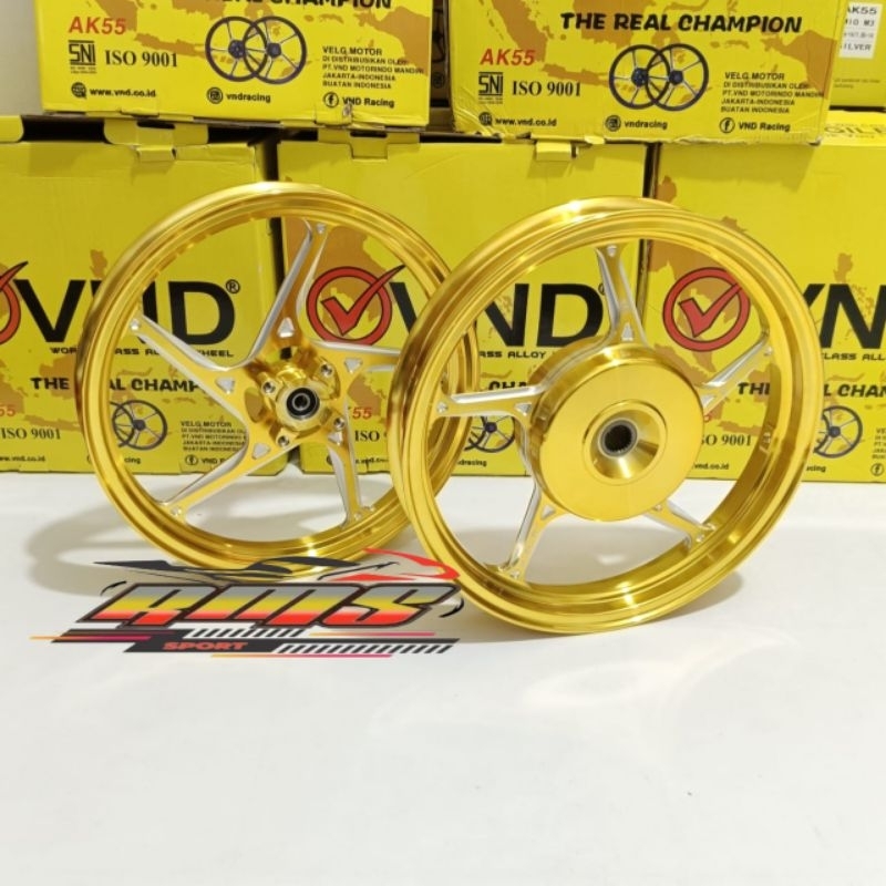 Jual VELG VND AK 55 RING 17 140*17 160*17 VARIO 125 / 150 / 110 BEAT SCOOPY SPACY GENIO ORIGINAL ...