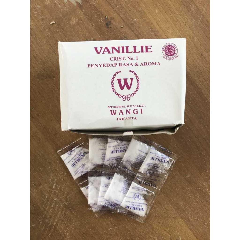 Jual Vanillie W Sachet / Vanili Wangi / Vanila per 5 sachet | Shopee ...