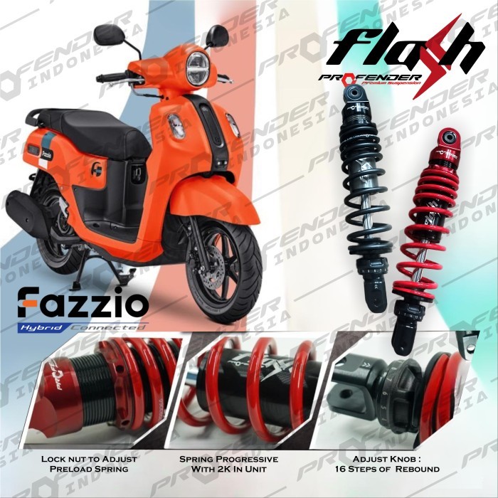 Jual FLASH Series - Suspensi Shock Sockbreaker PROFENDER Motor Bike ...