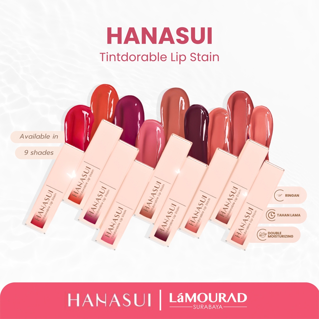 Jual Hanasui Tintdorable Lip Stain - Lip Tint 3.5g | Shopee Indonesia