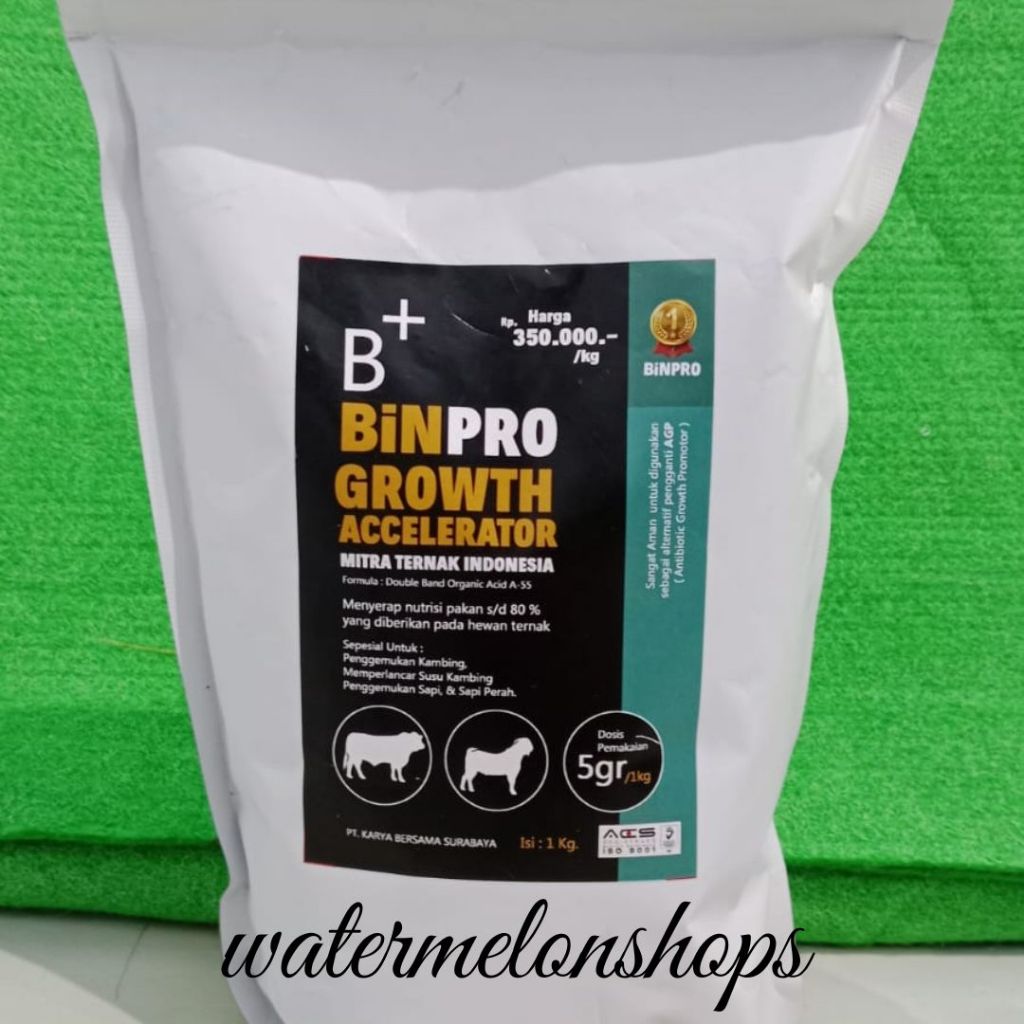 Jual NUTRISI B+ BINPRO GROWTH ACCELERATOR pakan hewan ternak Kemasan 1 ...