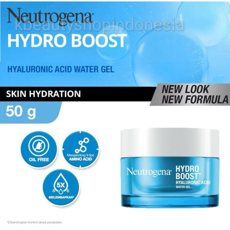 Jual Neutrogena Hydroboost Hyaluronic Acid Water Gel | Shopee Indonesia