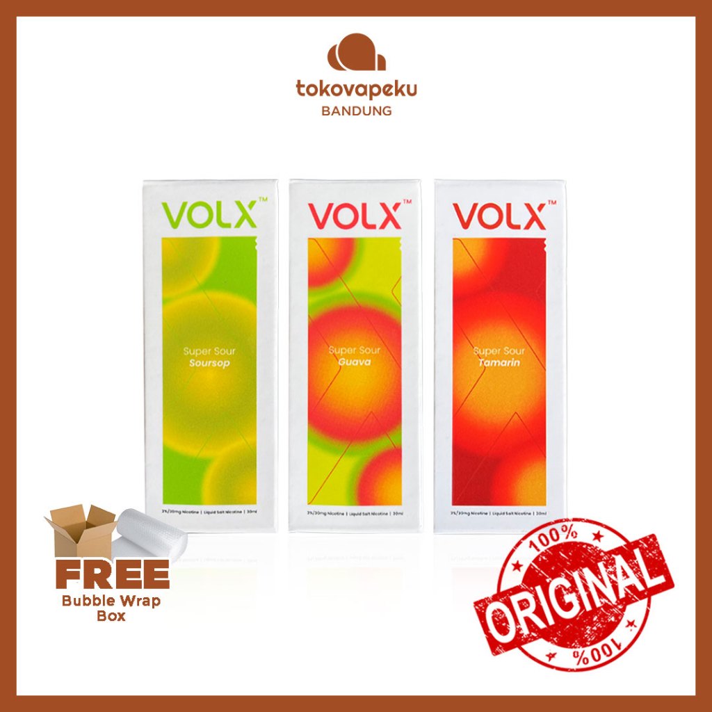 Jual VOLX SUPER SOUR SERIES SALTNIC 30MG VOLX SALT 30ML ORIGINAL by ...