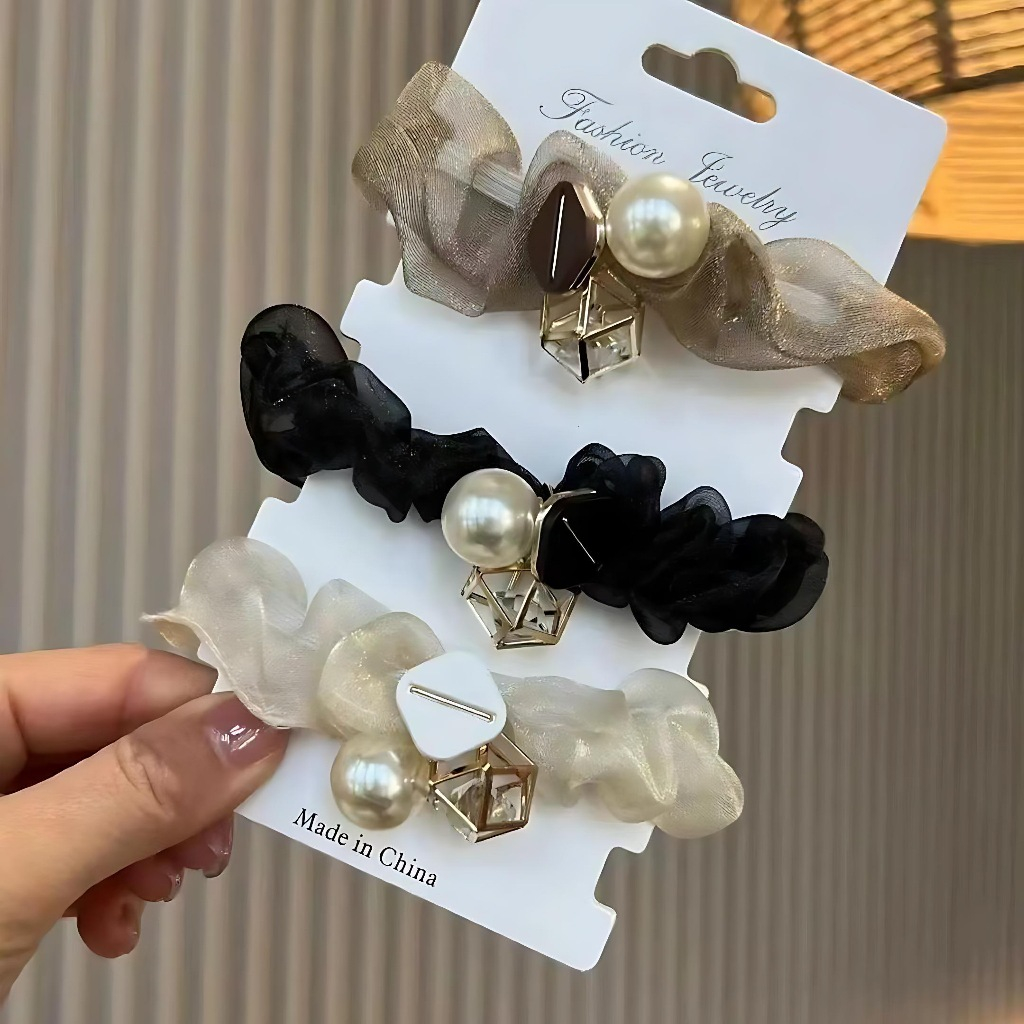 Jual BlackPing-Ikat Rambut Aesthetic Kunciran Rambut/Ikat Rambut Wanita ...