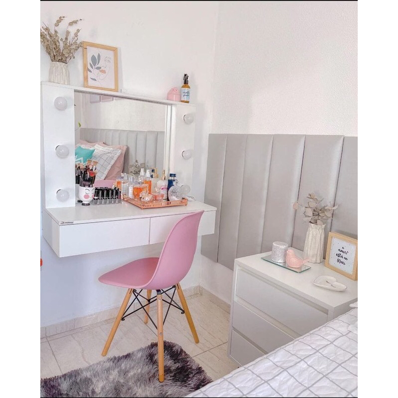 Jual Meja rias minimalis modern / meja make up / Meja Rias gantung ...