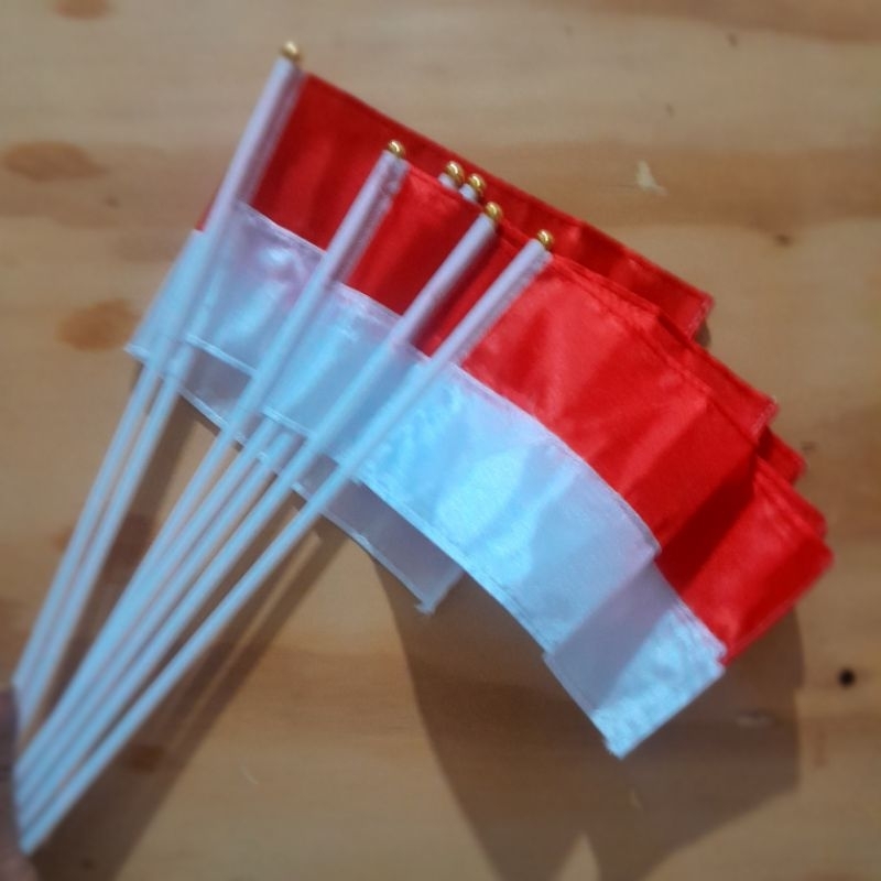 Jual BENDERA TANGAN MERAH PUTIH KAIN | Shopee Indonesia