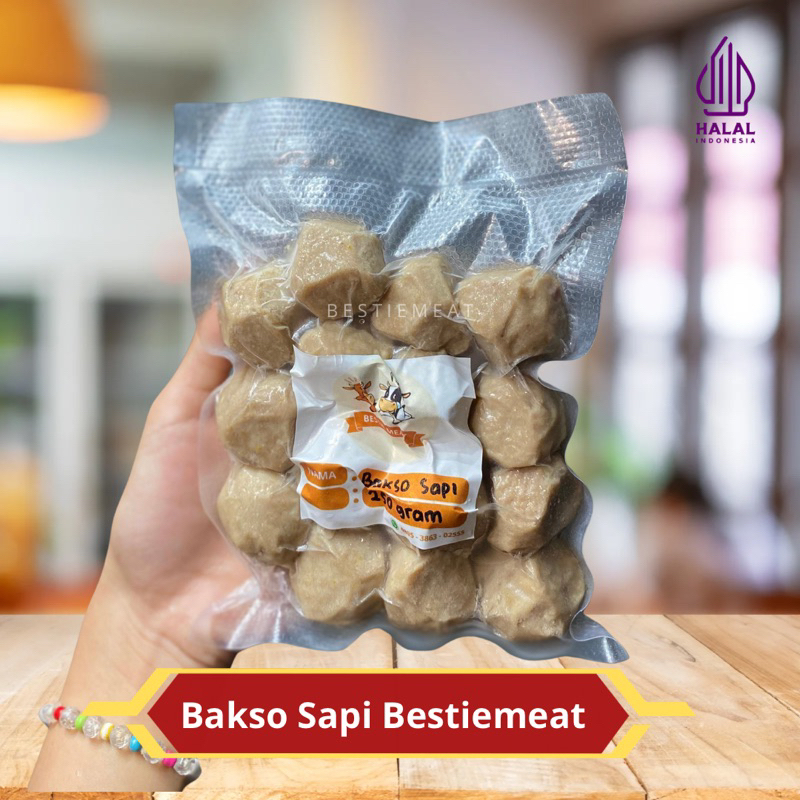 Jual Bakso Sapi Premium By Bestiemeat 100% Daging Sapi Asli 250g ...