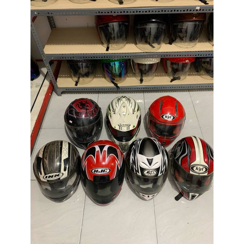 Jual HELM FULLFACE BEKAS ORIGINAL | Shopee Indonesia