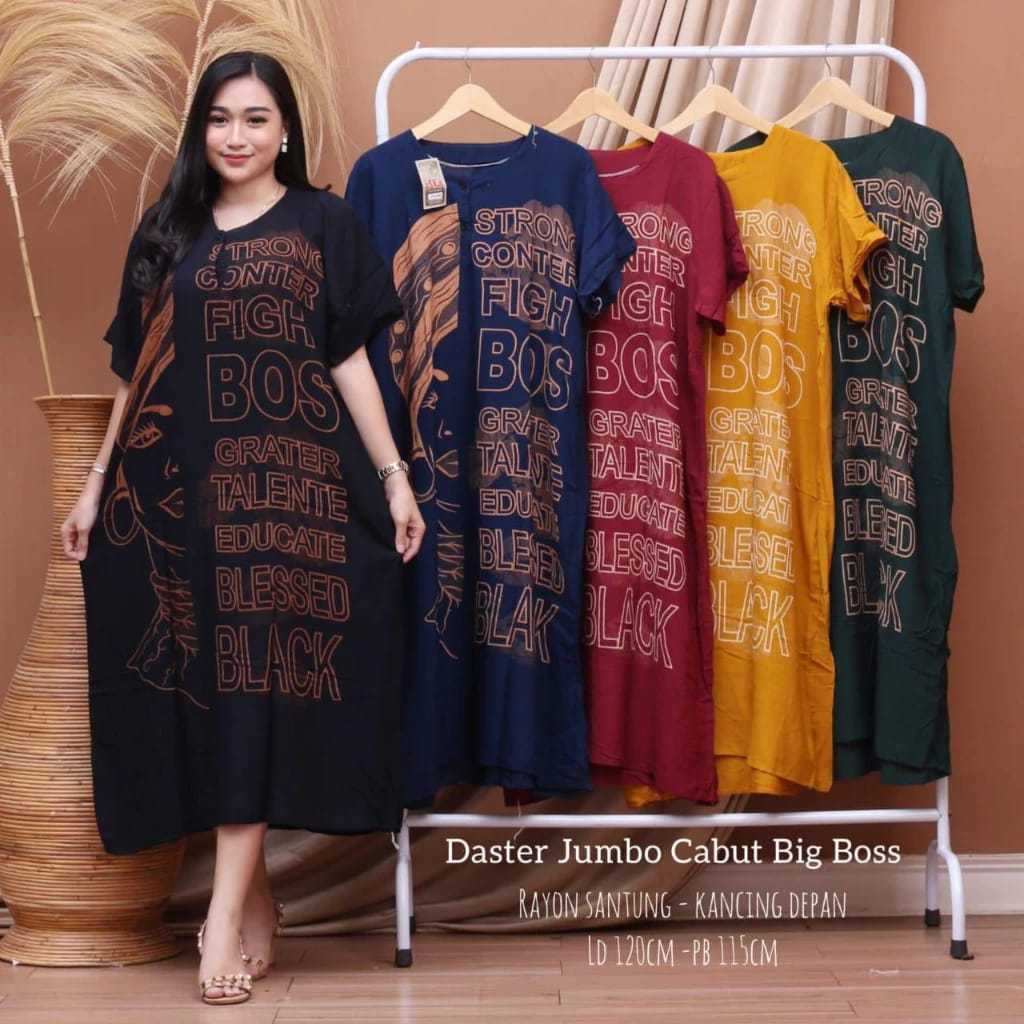 Jual DASTER RAYON JUMBO PRINCESS LD 120 BUSUI CABUTAN KANCING DEPAN ...
