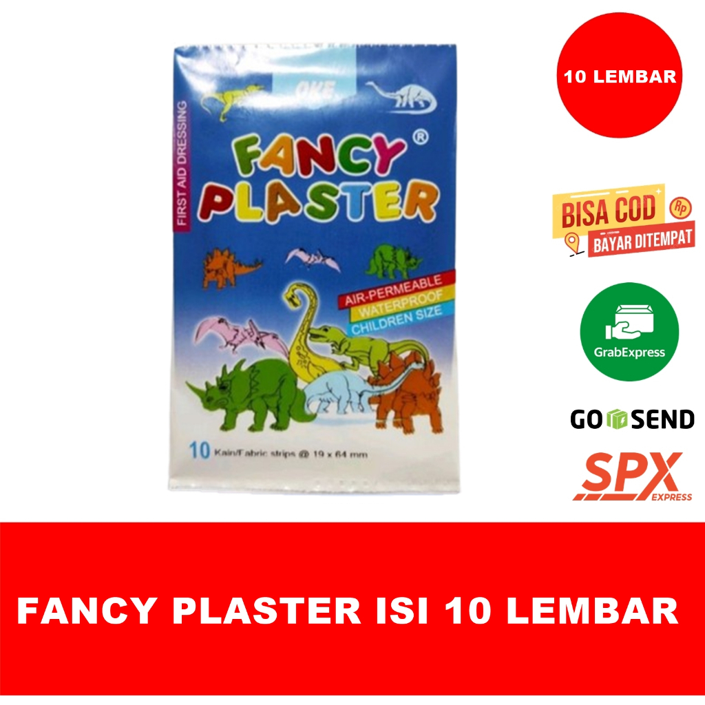 Jual Fancy Plaster Penutup Luka 1 Sachet isi 10 Lembar | Shopee Indonesia
