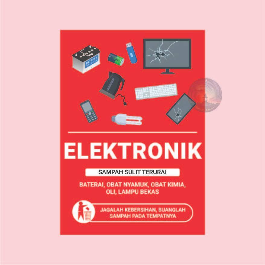 Jual STIKER Sticker TEMPAT SAMPAH ORGANIK , ANORGANIK, LIMBAH B3 ...