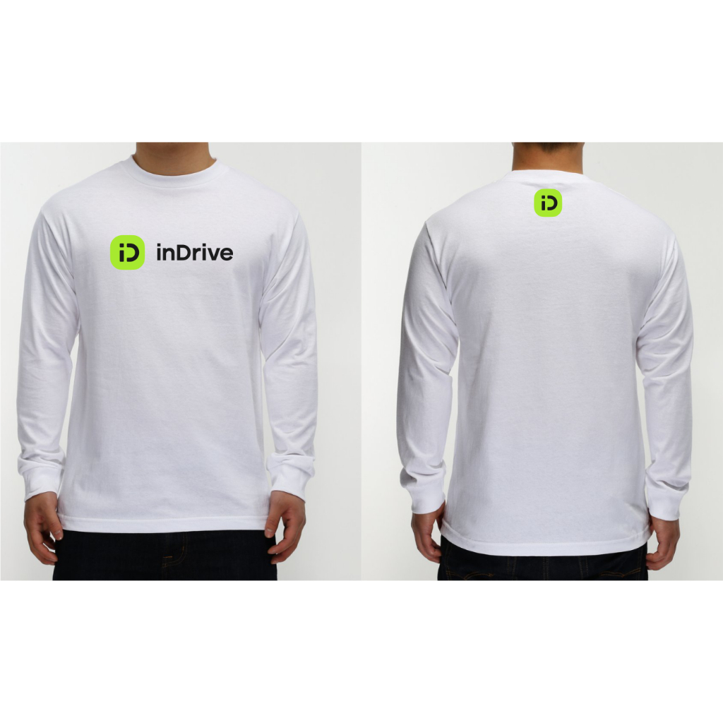 Jual T-SHIRT KAOS LENGAN PANJANG INDRIVE TRANSPORTASI ONLINE | Shopee ...