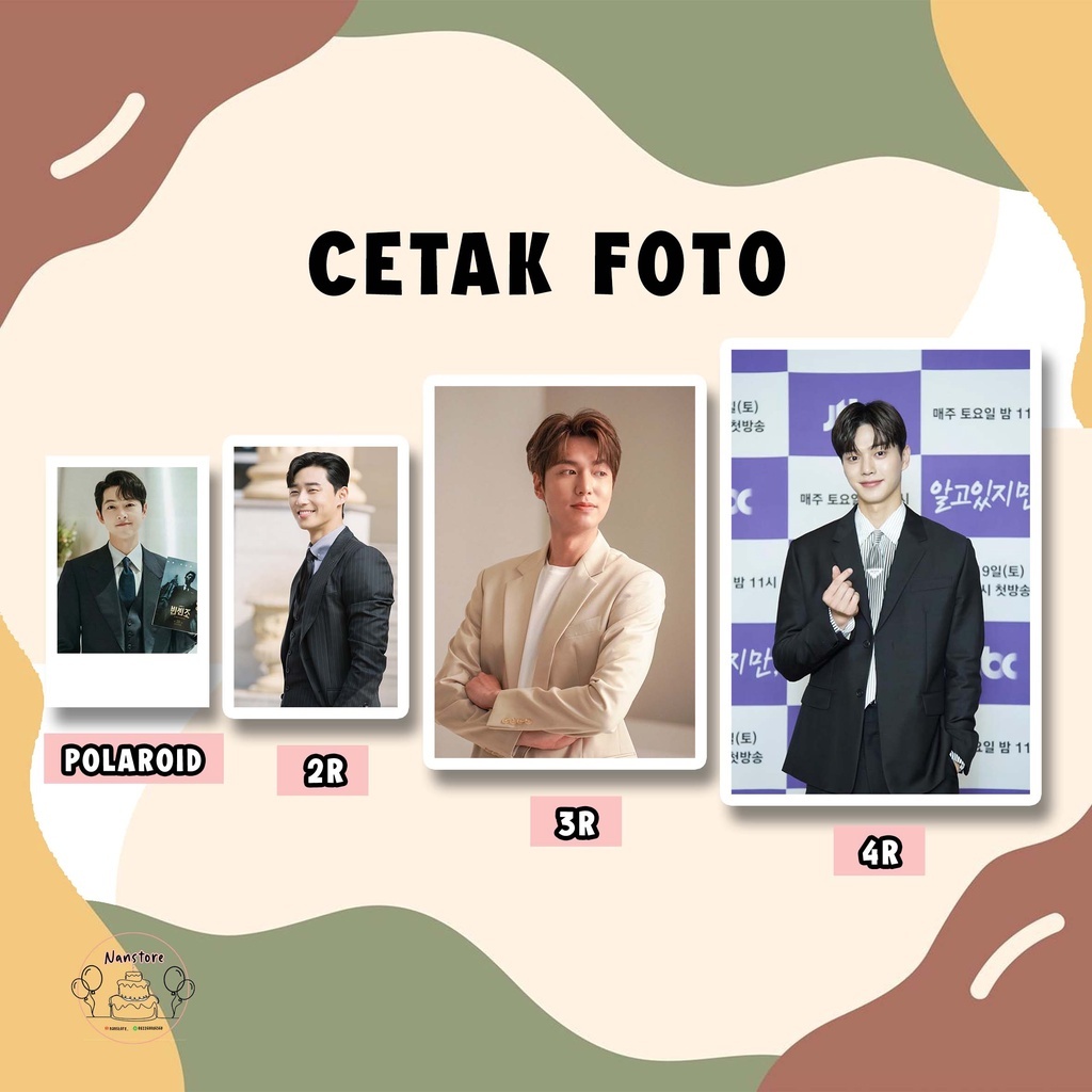 Jual TERMURAH CETAK FOTO POLAROID 2R 3R 4R BAHAN GLOSSY | Shopee Indonesia