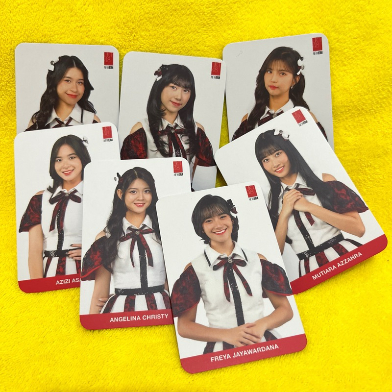 Jual photocard jkt48 gen 7 SHC official | Shopee Indonesia