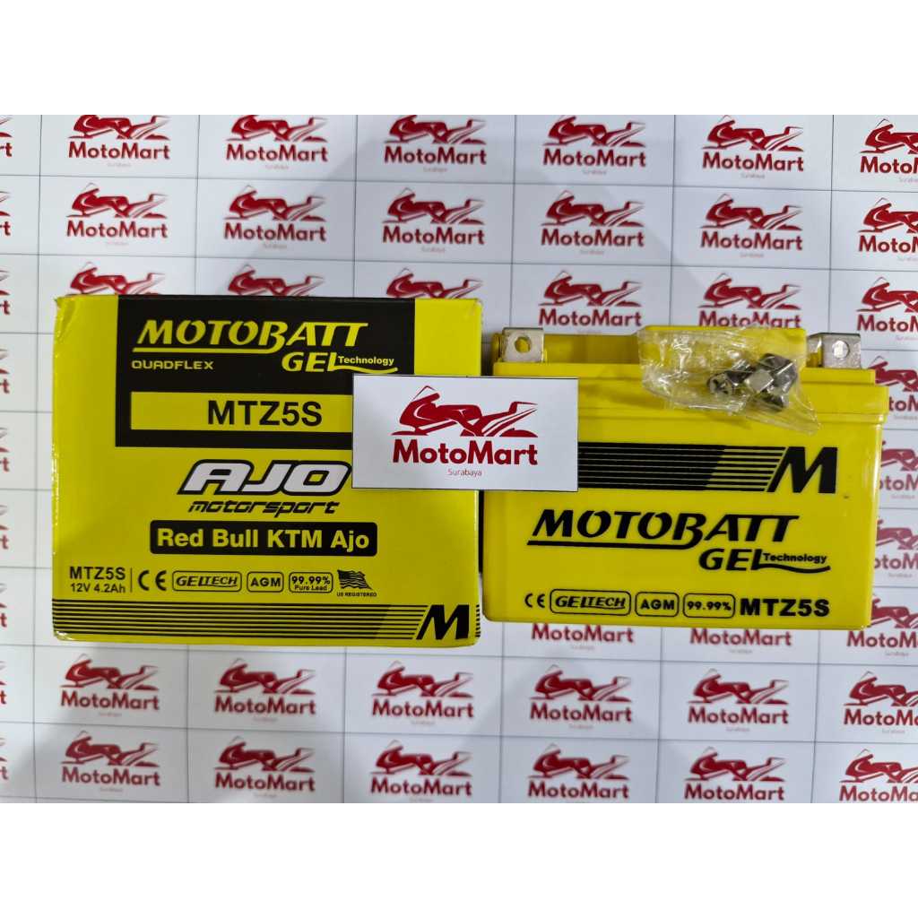 Jual Motobatt Gel MTZ5S - 4.2Ah (Garansi 2 Bulan) | Shopee Indonesia