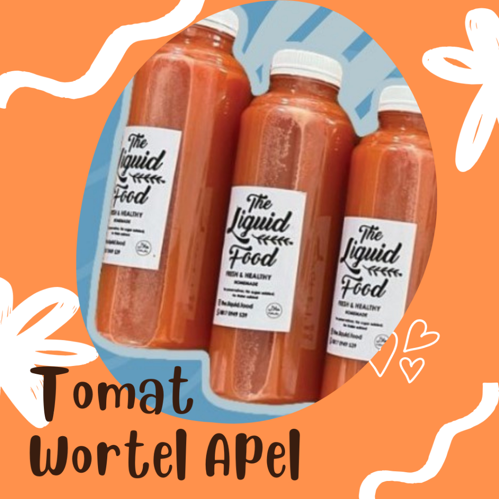 Jual Jus wortel tomat apel @ 250 ml. Jus promil | Shopee Indonesia