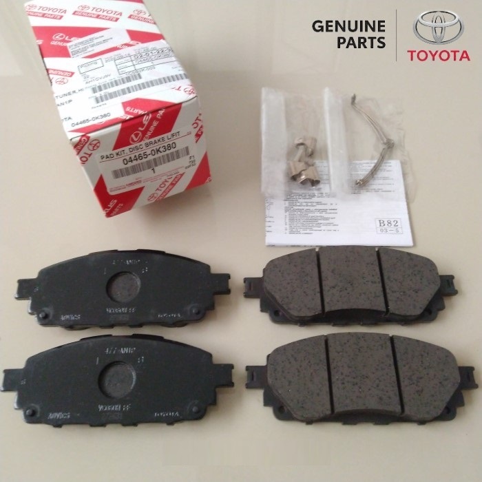 Jual Kampas Rem Depan Brake Pad Innova Reborn Hilux Single 2016 2017 ...