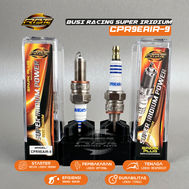 Jual BUSI RACING SUPER IRIDIUM BEAT FI POP SCOOPY ESP VARIO 110 125 150 GENIO MEGAPRO NEW CRF ...