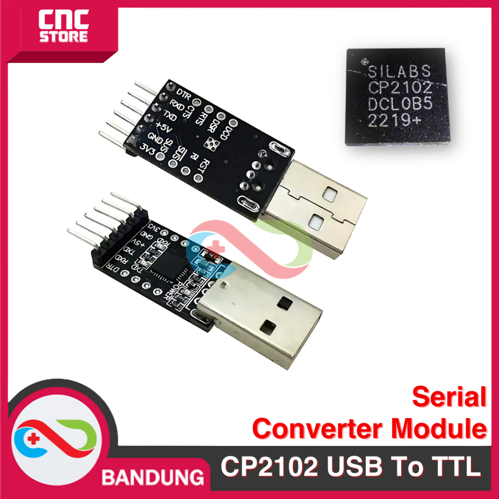 Jual Cp2102 Usb To Ttl Serial Converter Module Arduino Esp8266 Raspberry Replace Ft232rl