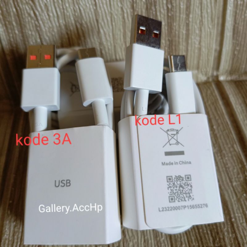 Jual kabel data Xiaomi Type C turbo kode (3A L1) 33W asli copotan ...