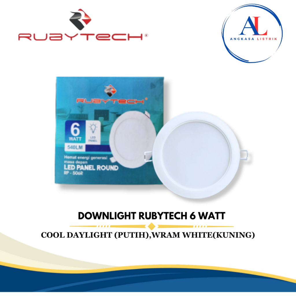 Jual DOWNLIGHT IB RUBYTECH 6WATT LED PANEL | Shopee Indonesia