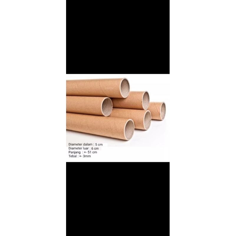 Jual PAPER CORE /PAPER TUBE /SELONGSONG PACKING / PACKING TABUNG/ KARTON BULAT | Shopee Indonesia