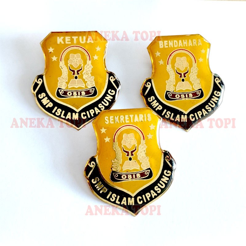 Jual Pin Anggota Osis Sekolah Pin Logo Osis Sekolah Custom Pin Osis ...