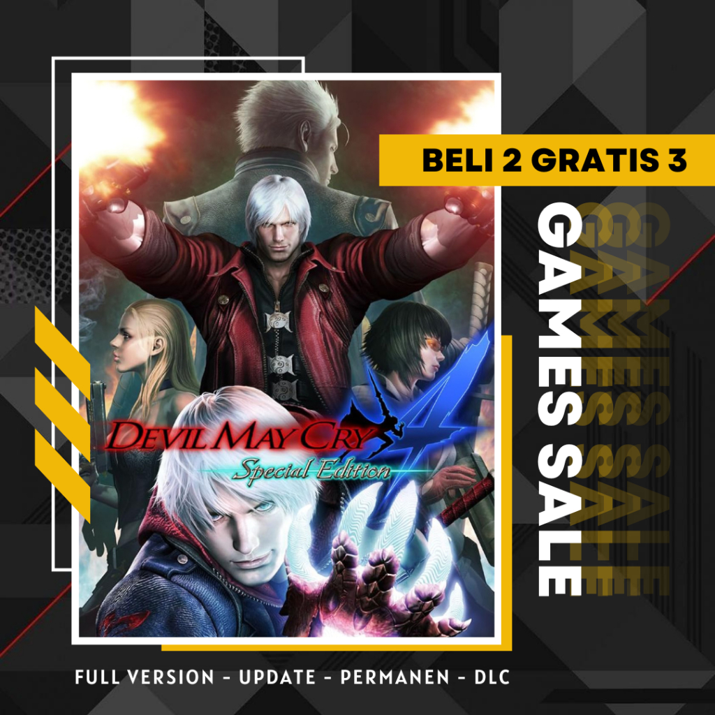 Jual DEVIL MAY CRY 4 SPECIAL EDITION - GAME PC - GAME LAPTOP - PC GAMES ...