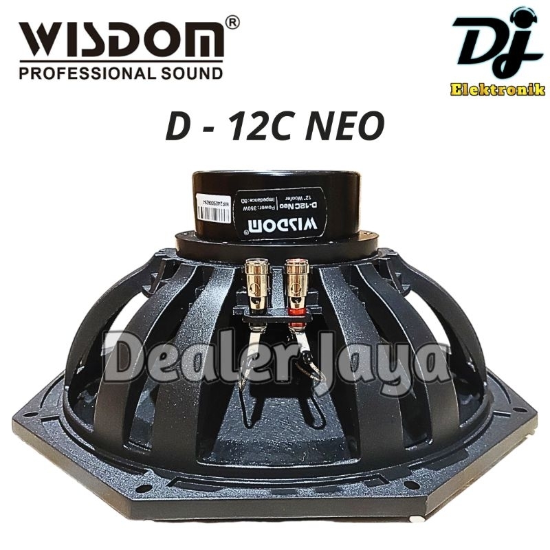 Jual Speaker Komponen Wisdom D 12C NEO / D12 C NEO / D12C NEO - 12 inch ...